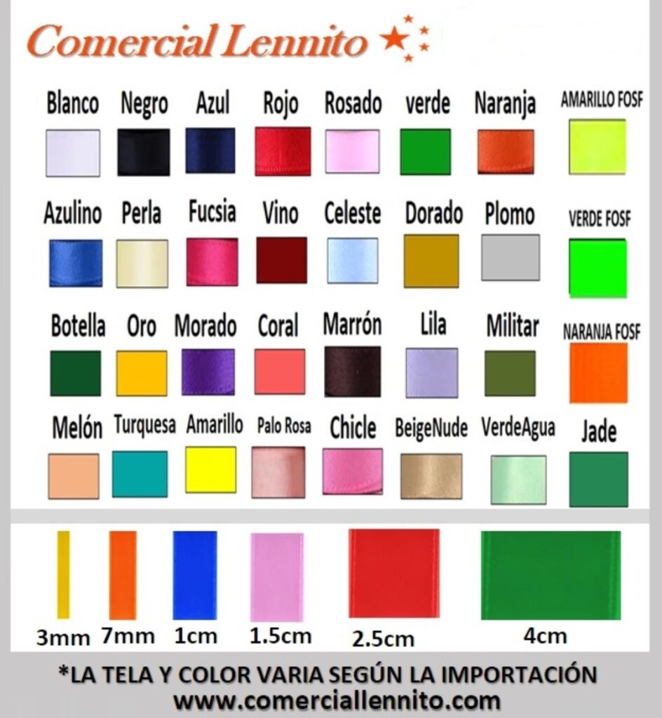 Cinta Satinada de 3mm color Verde Jade – Comercial Lennito