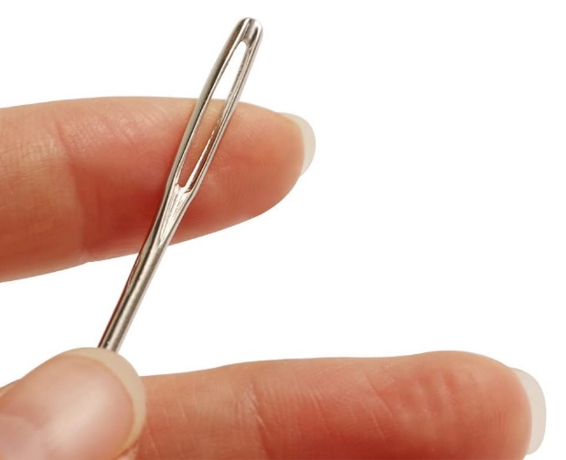 AGUJA PUNTA ROMA GRUESA 7.5 cm – Comercial Lennito