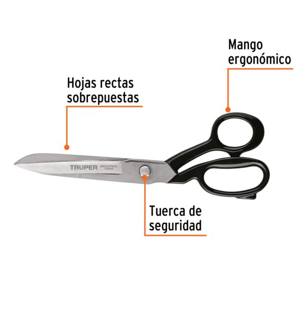 Tijera Truper Pesado Profesional Para Costura 11 Pulgadas Industrial ...