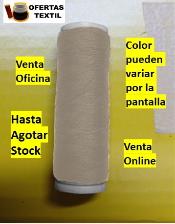 hilo pequeño de 90 mts color crema – Comercial Lennito